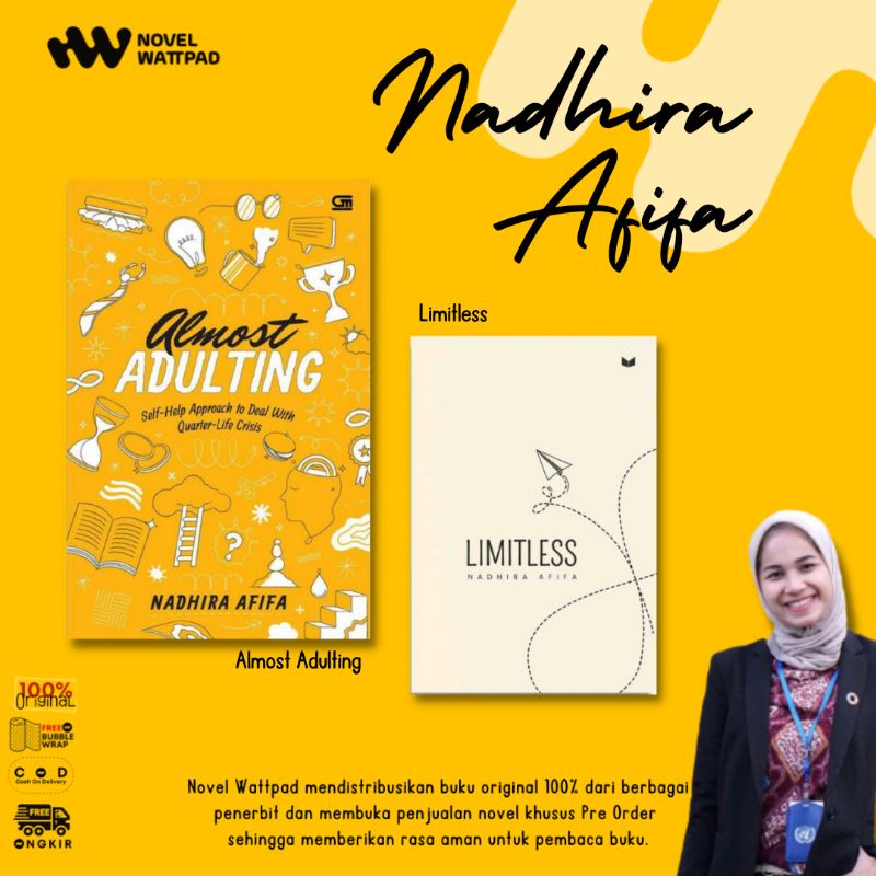 Jual NOVEL LIMITLESS NADHIRA AFIFA Almost Adulting PO SPESIAL | Shopee Indonesia