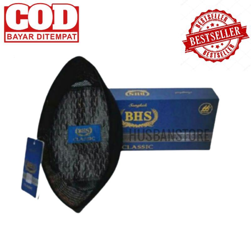 Jual Peci BHS Songkok Hitam ac Tinggi 8 9 dan10-Peci Bhs Classic ...