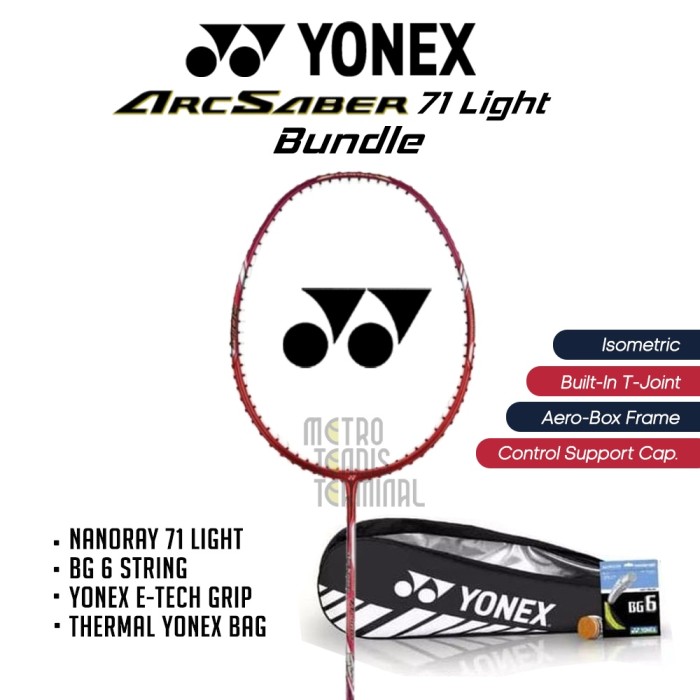 Jual YONEX ARCSABER 71 LIGHT ( RAKET BADMINTON ) | Shopee Indonesia