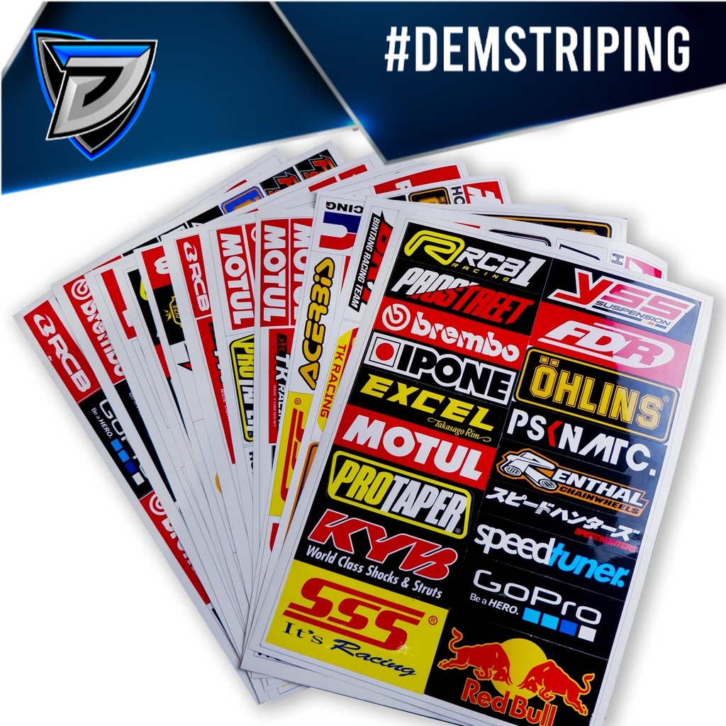 Jual Stiker Motor, Sticker Motor, Stiker Motor Keren, Stiker Racing ...