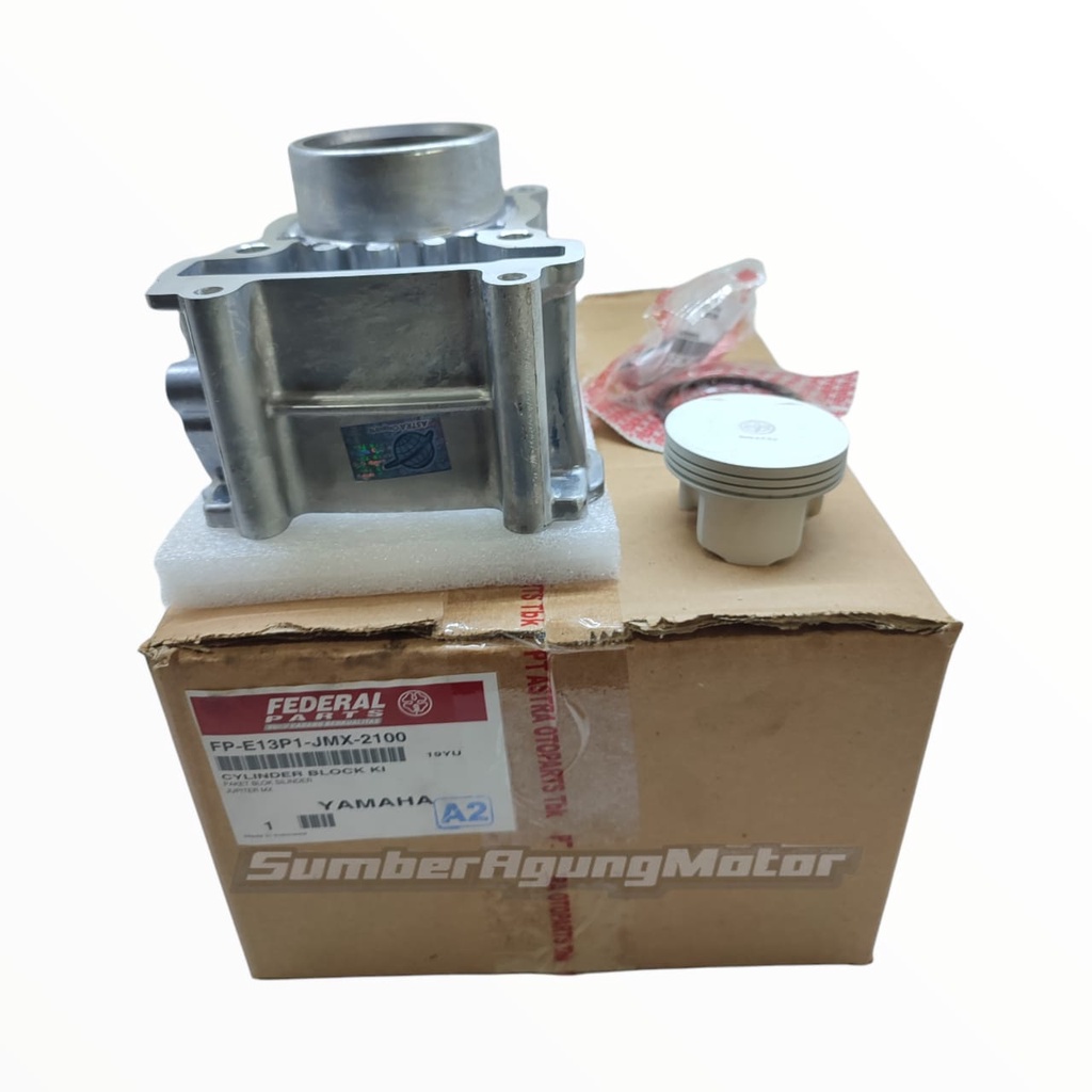 Jual CYLINDER BLOCK KIT PAKET BLOK SILINDER JUPITER MX ASPIRA YH-E13P1-JMX-1100 FEDERAL FP-E13P1 ...