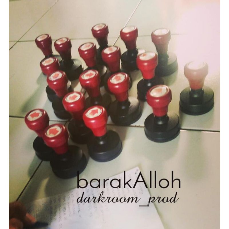 Jual Stempel Cap Logo Tinta Otomatis Warna Kotak Bulat Oval GRATIS ...