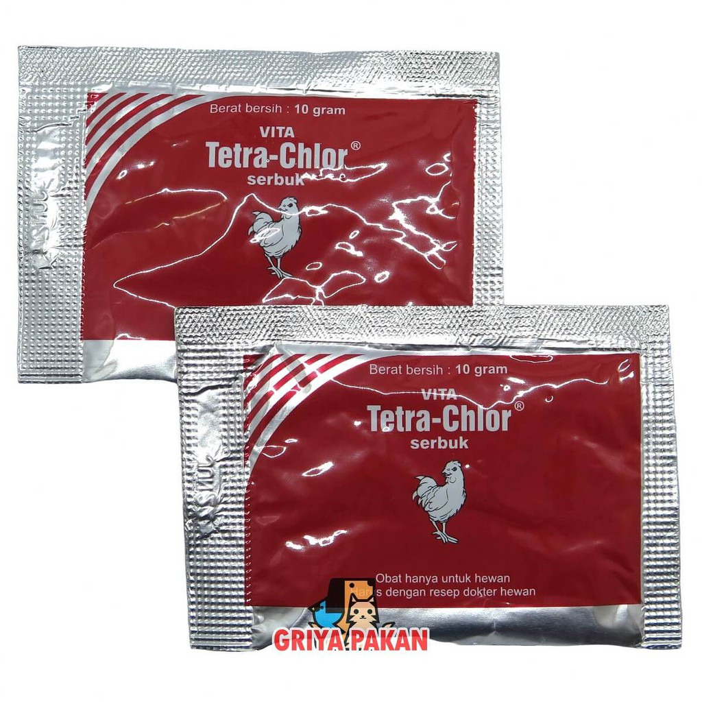 Jual Tetra Chlor 10 Medion / obat vitamin ayam crd kolera snot ngorok ...