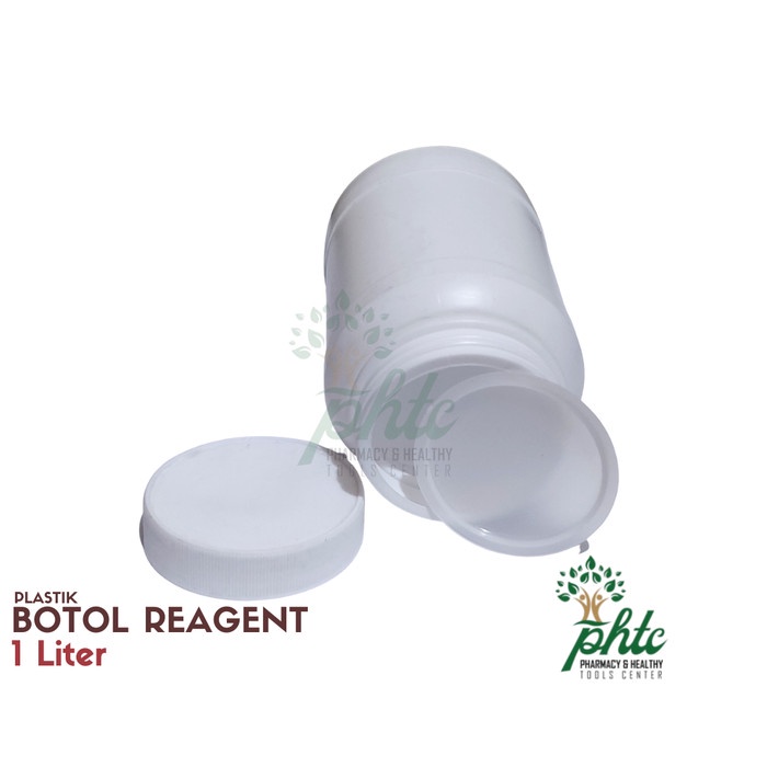 Jual BOTOL PLASTIK REAGEN PUTIH 1 LITER | Shopee Indonesia