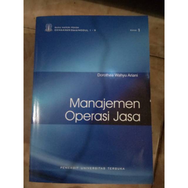 Jual Manajemen operasi jasa | Shopee Indonesia