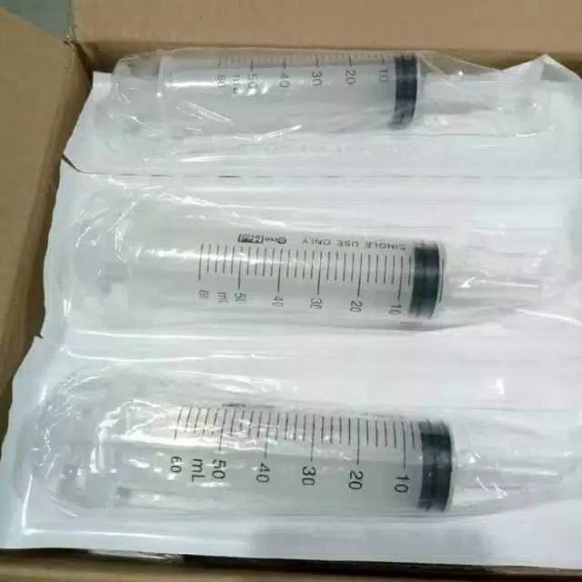 Jual Suntikan Syringe OneMed 50 cc / ml catheter tip (Eceran) Jarum Suntik 50 cc | Shopee Indonesia