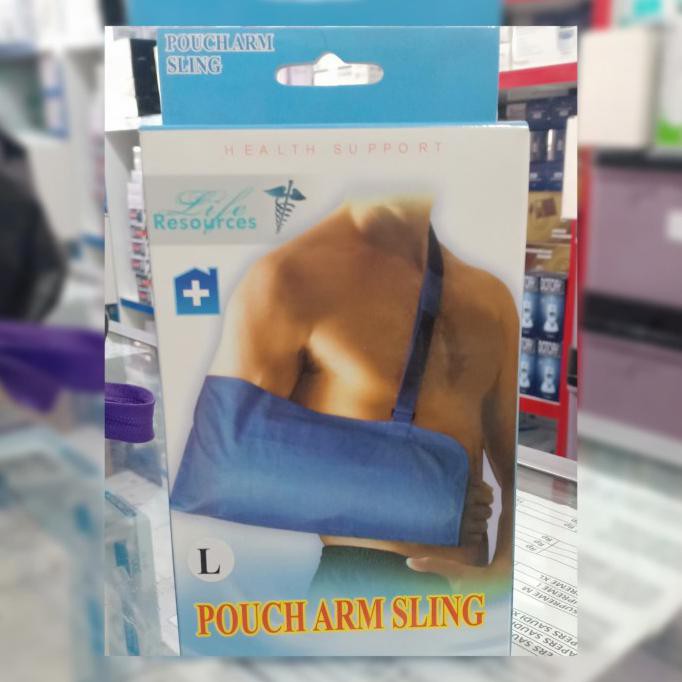 Jual TS001 PENYANGGA TANGAN PATAH / ARM SLING / POUCH ARM SLING ...