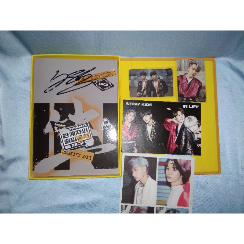 Jual ALBUM SIGNED STRAY KIDS IN LIFE (FELIX) | Shopee Indonesia