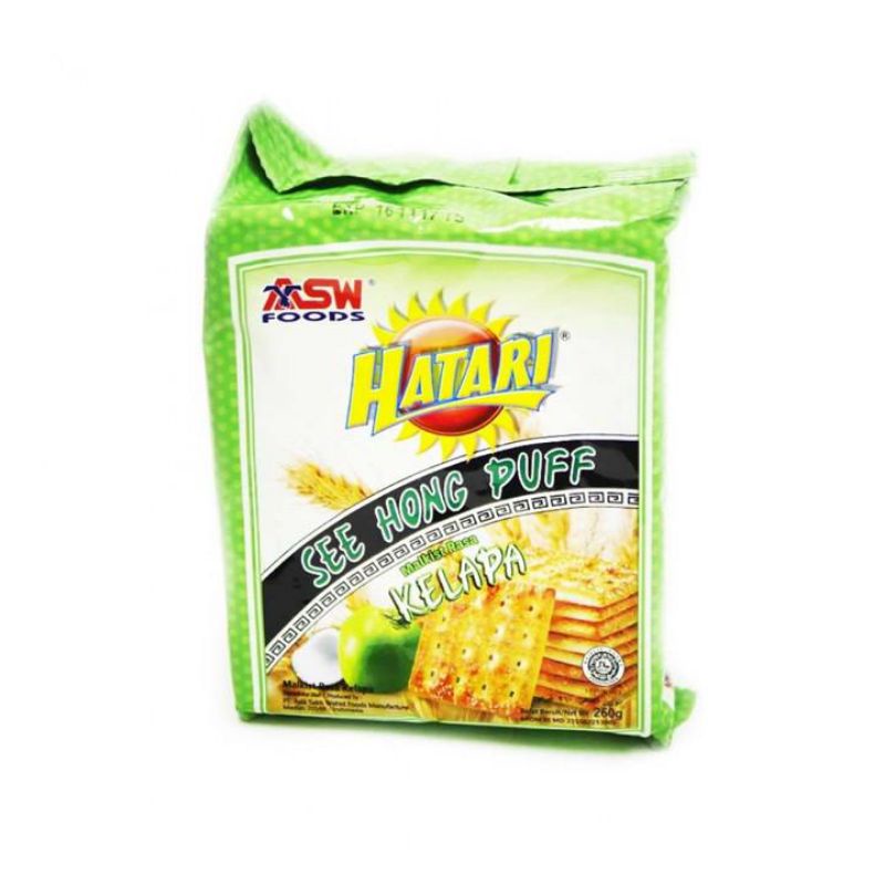 Jual HATARI BISKUIT CRACKERS SEE HONG PUFF BERBAGAI RASA | Shopee Indonesia