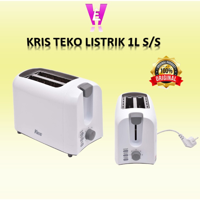 Jual PEMANGGANG ROTI 2 SLICE / KRIS TOASTER WHITE / ELEKTRONIK | Shopee ...