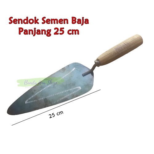 Jual Sendok semen baja , cetok bangunan murah ukuran Panjang Sendok ...