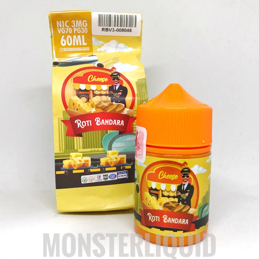 Jual ROTI BANDARA V3 MOCHA CHEESE BY JAVA JUICE 3MG 60ML | Shopee Indonesia