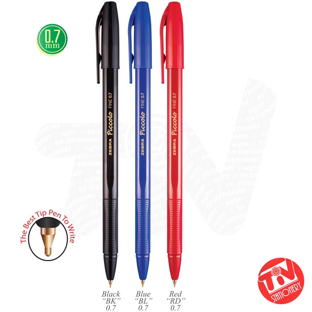 Jual Pulpen Zebra Piccolo 0.7 mm | Shopee Indonesia