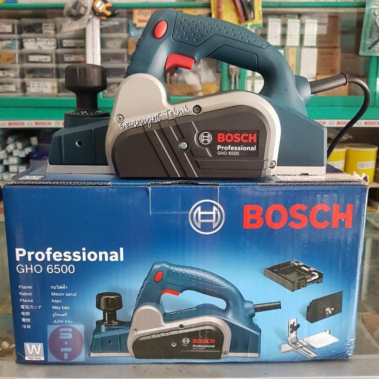 Jual GHO 6500 MESIN PASAH KETAM TANGAN HAND PLANER 3" BOSCH GHO6500 | Shopee Indonesia