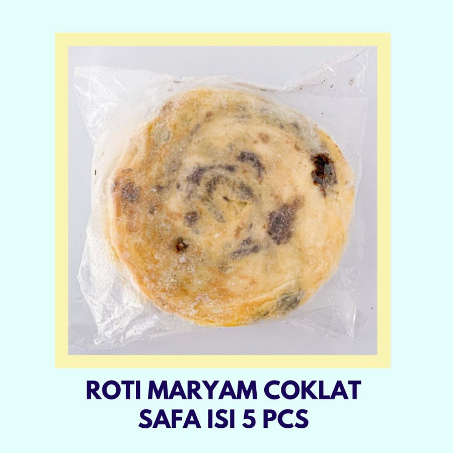 Jual Roti Maryam Safa Rasa Coklat isi 5 pcs - FROZEN FOOD | Shopee ...