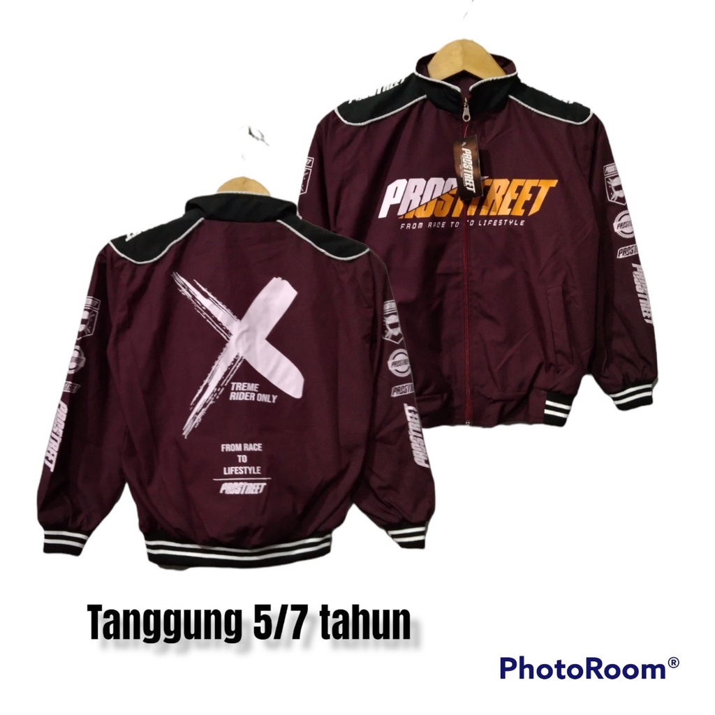 Jual (TERBARU) Jaket Anak Nascar Hitam Series Prostreet X Jaket Nascar ...
