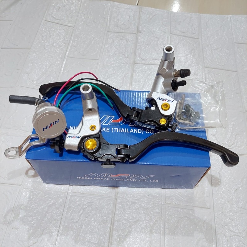 Jual MASTER REM NISSIN SET HANDLE KIRI KANAN BEAT SCOOPY VARIO MIO FINO ...