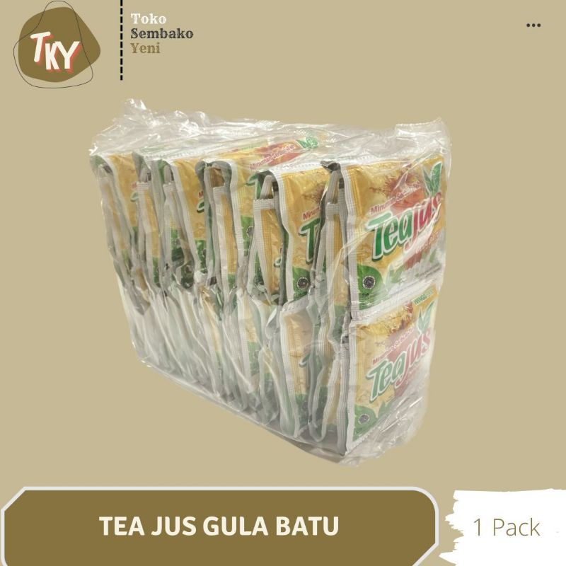 Jual Tea Jus 1 pack (isi 6 renceng @ 10 Sachet) | Shopee Indonesia