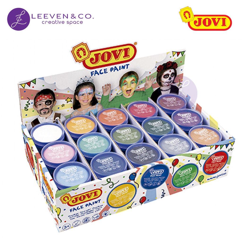 Jual JOVI CREAM FACE PAINT 8ML | Shopee Indonesia