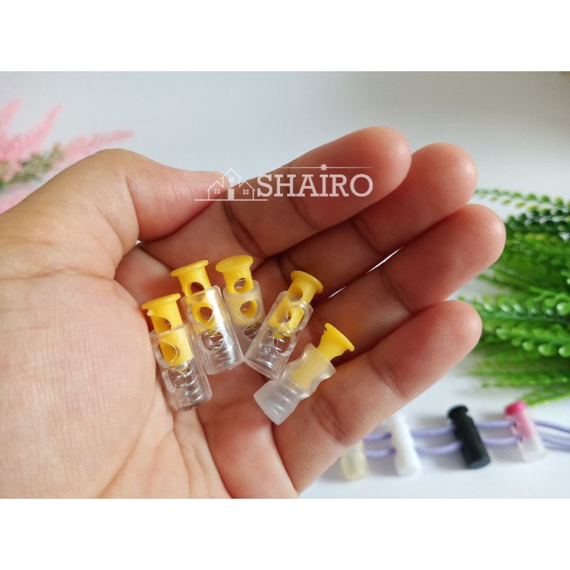 Jual Stopper Tabung Tali Dua Lubang / Stoper Botol / Stopper tali ...