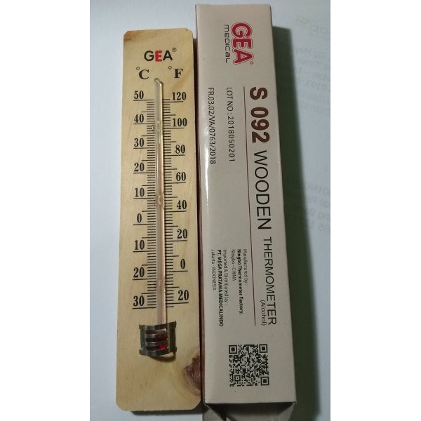 Jual Thermometer ruangan kayu ( Gea ) | Shopee Indonesia