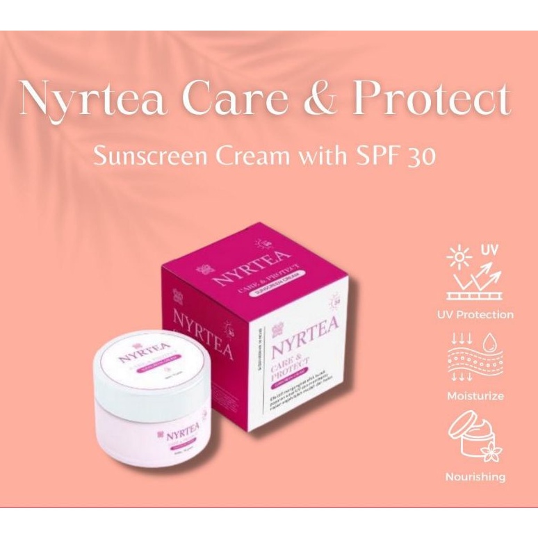 Jual Sunscreen Nyrtea Skin Care Facial cocok semua kulit | Shopee Indonesia