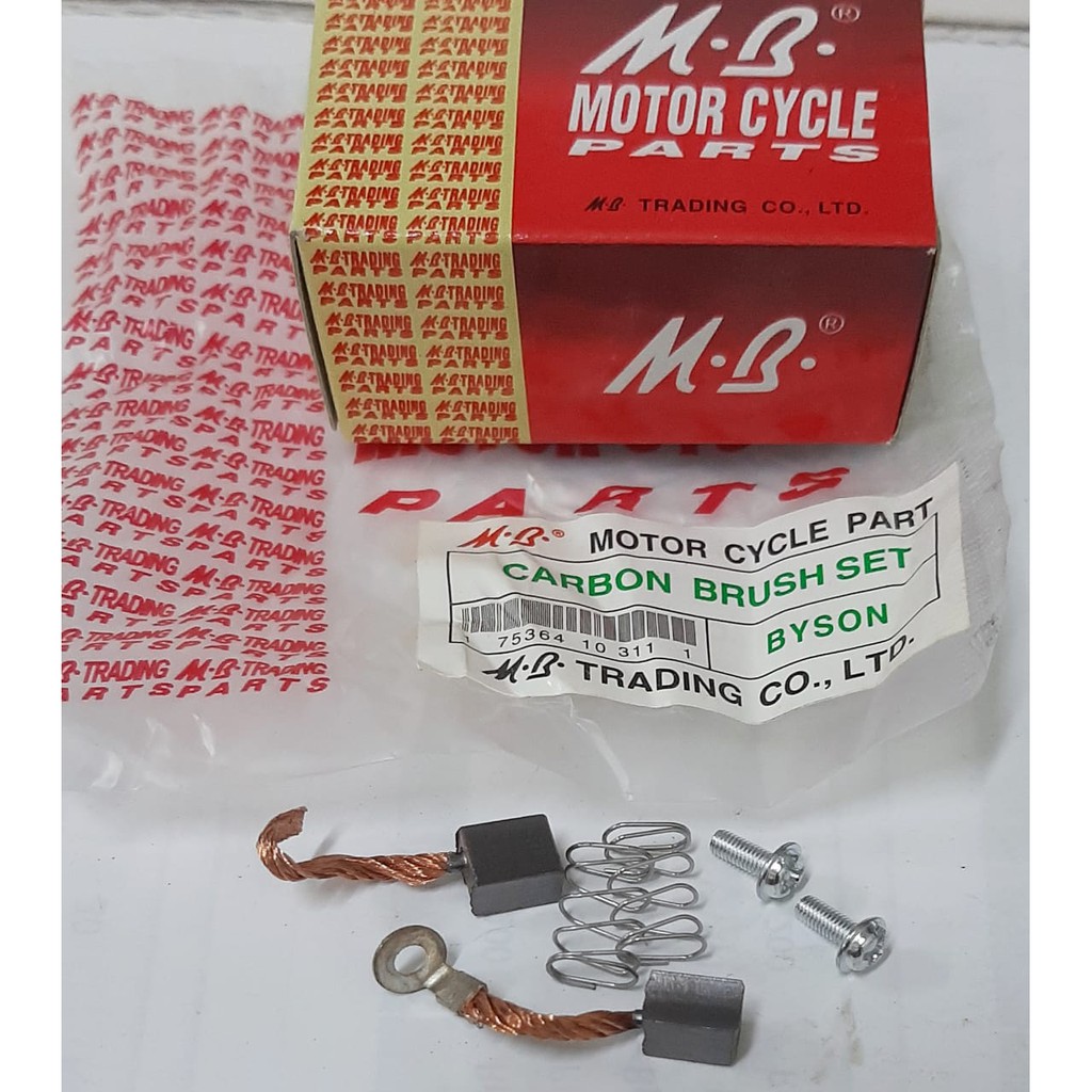 Jual ARANG STATER COOL BOOSTER STATER CARBON BRUSH SET MB YAMAHA BYSON ...