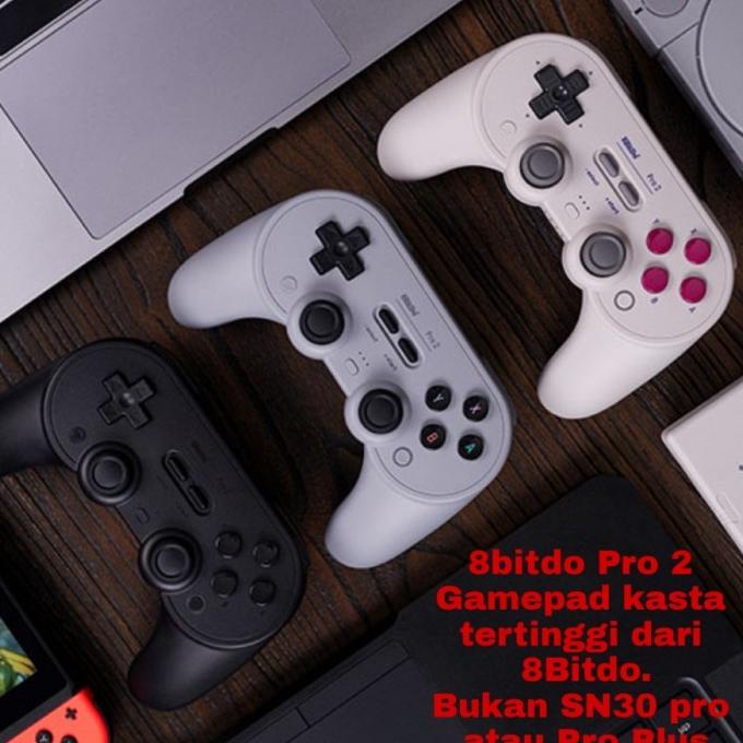 Jual 8Bitdo Pro 2 Wireless Gamepad Switch Pc Android Macos Joystick Ori ...