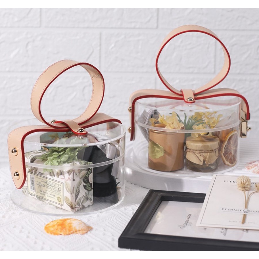 Jual MARU akrilik acrylic hamper tas bag kotak hadiah | Shopee Indonesia