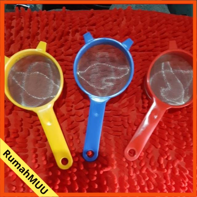 Jual Saringan Teh JM 10cm Stainlees Steel Gagang Plastik Filter ...