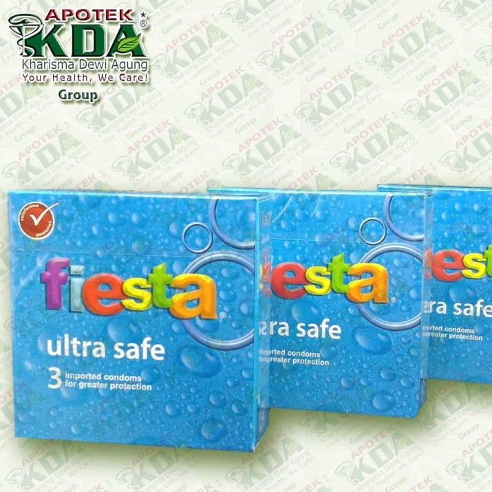 Jual KONDOM FIESTA ULTRA SAFE ISI 3 KONDOM | Shopee Indonesia