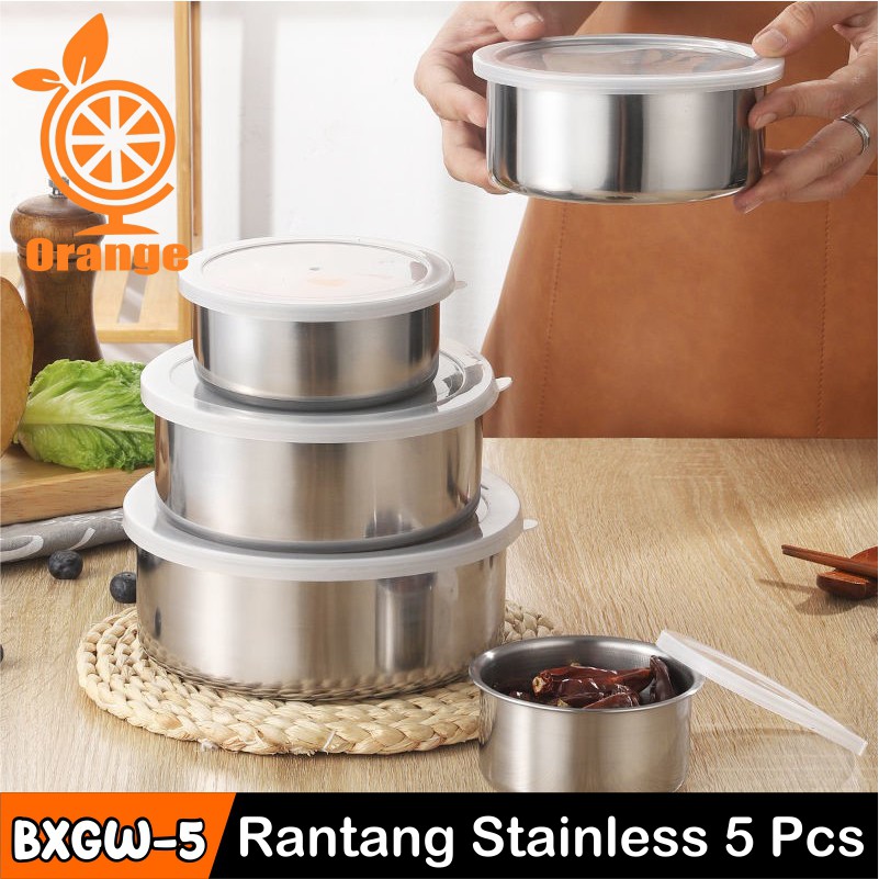 Jual Rantang 5 Susun - Rantang Stainless Rantang Tupperware Rantang ...