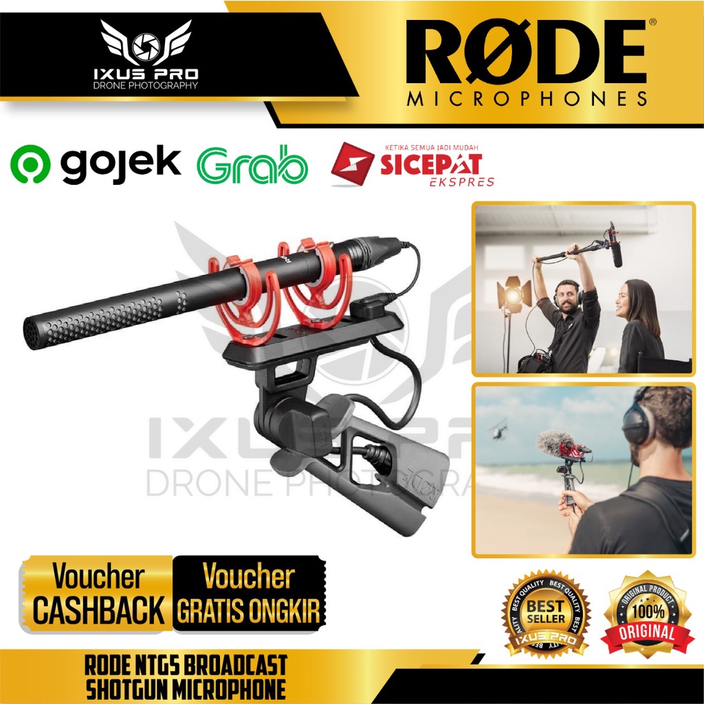 Jual RODE NTG5 / NTG-5 Broadcast Shotgun Microphone | Shopee Indonesia Jual RODE NTG5 / NTG-5 Broadcast Shotgun Microphone | Shopee Indonesia