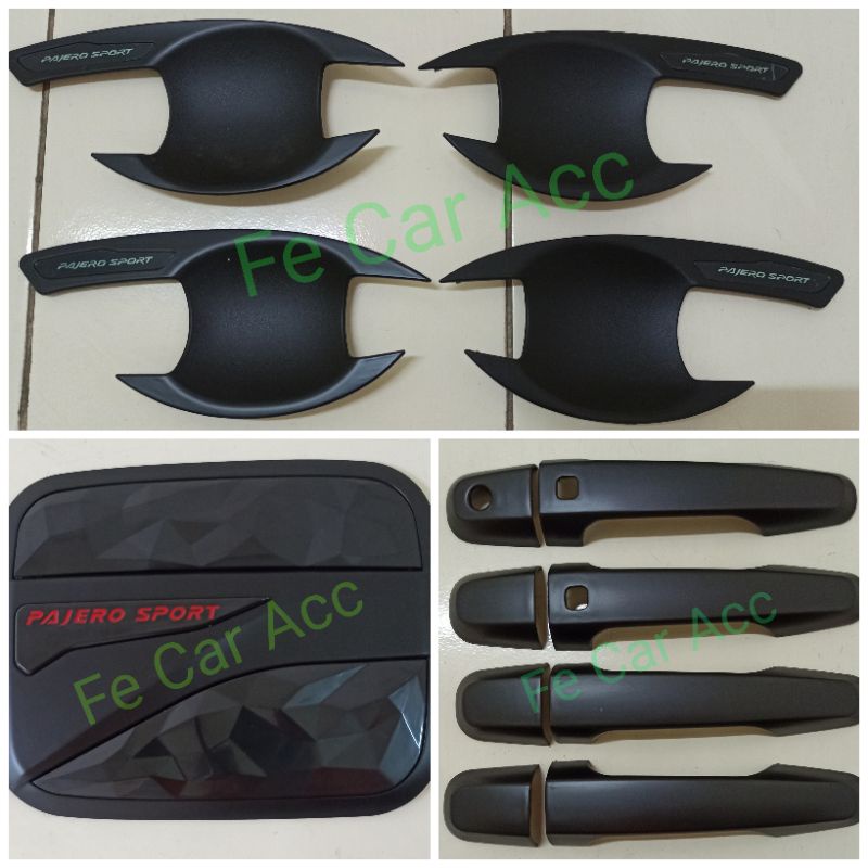 Jual Cover Handle Handel Pintu Outer Tank Cover Tutup Tangki Bensin All New Pajero Sport 2016 ...