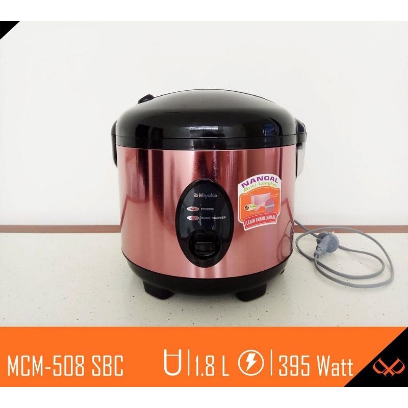 Jual magic com miyako / magic com nanoal / magic com MCM-508 SBC / rice ...