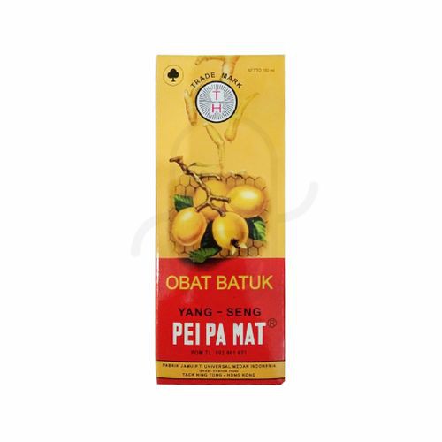 Jual Obat Batuk Yang Sen Pei Pat Mat Peipamat isi150ml | Shopee Indonesia
