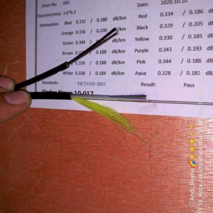 Jual kabel 12 Core Fig 8 2KM | Shopee Indonesia