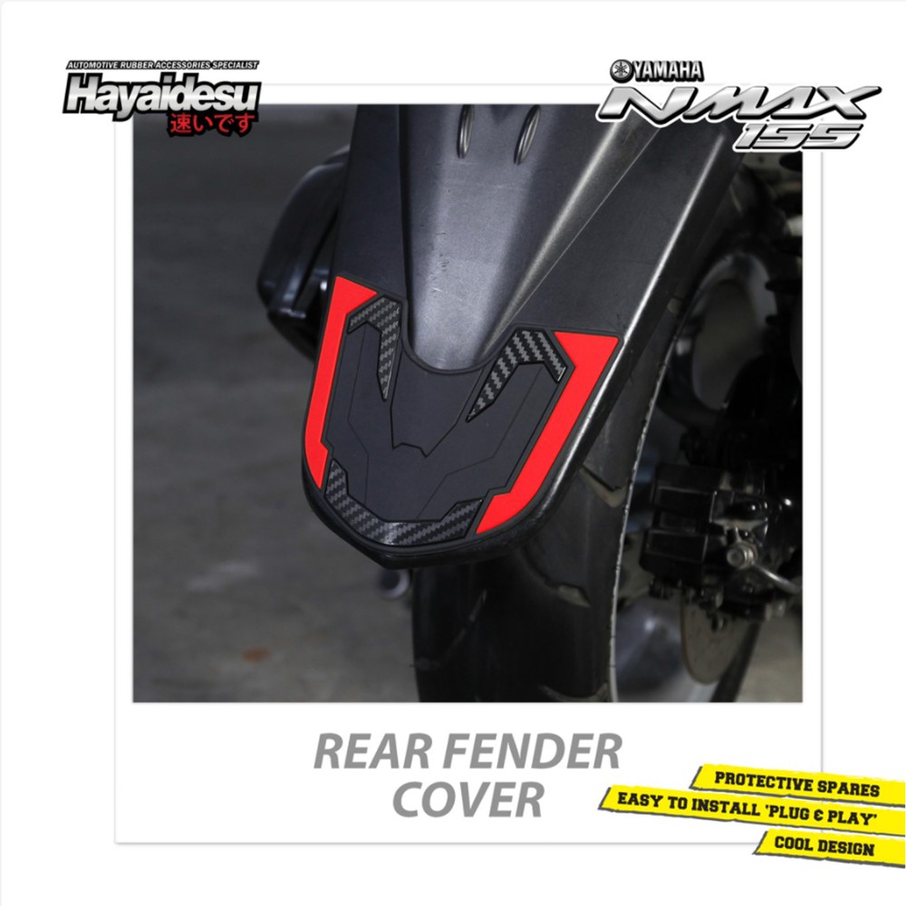 Jual Yamaha NMAX(old 2014 - 2019) Rear Fender Body Protector Cover ...