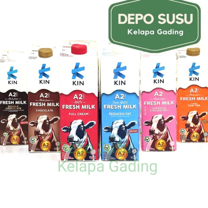 Jual Susu Kin Pasteurisasi Freshmilk 1 litter | Full Cream / Coklat / Reduced Fat / Thai Tea ...