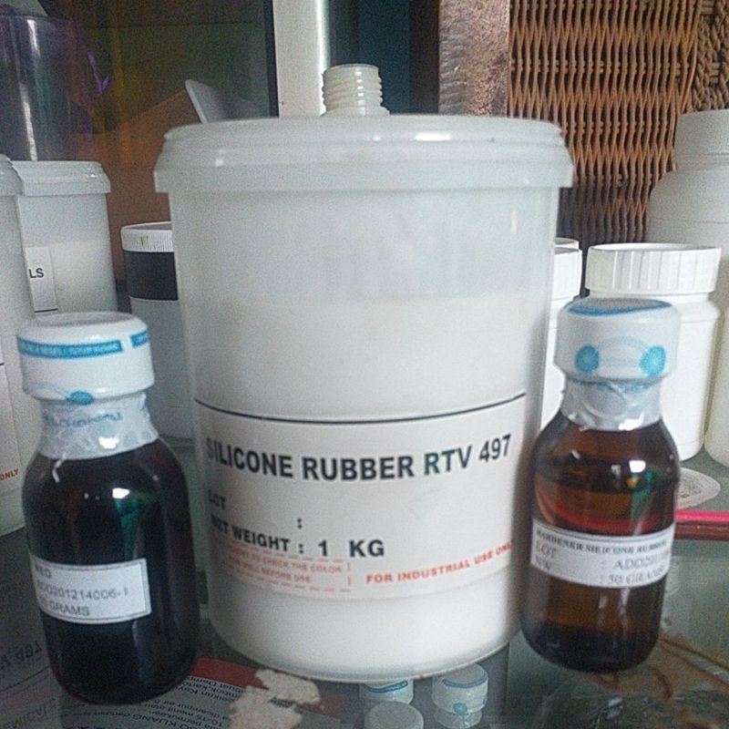 Jual SILIKON RUBER RTV 497 for mold bikin cetakan | Shopee Indonesia