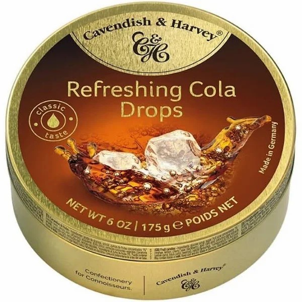 Jual Cavendish & Harvey Refreshing Cola Drops 175gr - Permen Rasa Cola ...