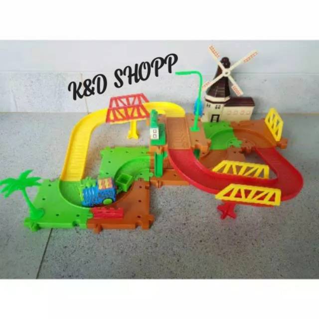 Jual MAINAN KERETA-TRAIN SET BUILDING-TRAIN-MAINAN KERETA API | Shopee ...