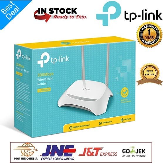 Jual ROUTER Wireless TP-LINK TL-WR840N 300 MBPS | Shopee Indonesia