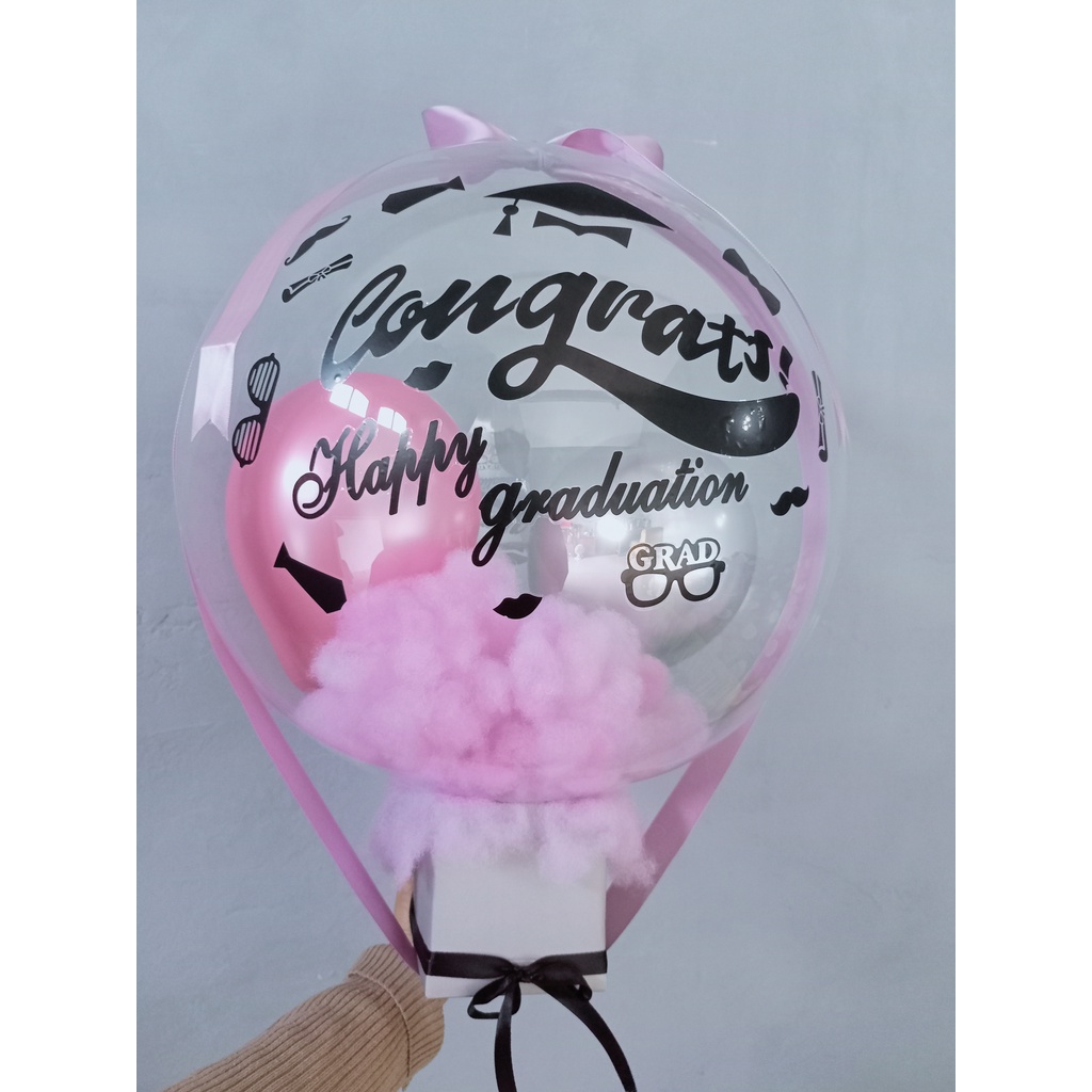 Jual Buket Balon Hiasan Awan / Kado Ulang Tahun-Wisuda-Lamaran | Shopee ...