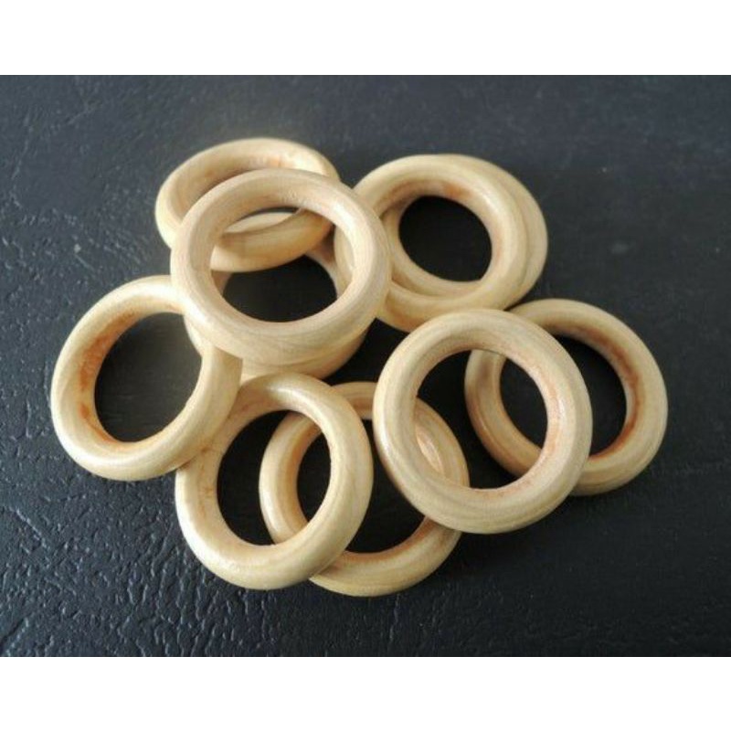 Jual Ring Kayu - Ring Macrame 2.5cm | Shopee Indonesia