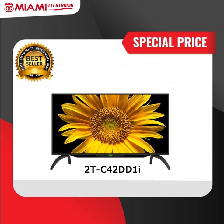 Jual SHARP 42 Inch LED TV 2K Digital 2T-C42DD1i / 2TC42DD1i | Shopee Indonesia