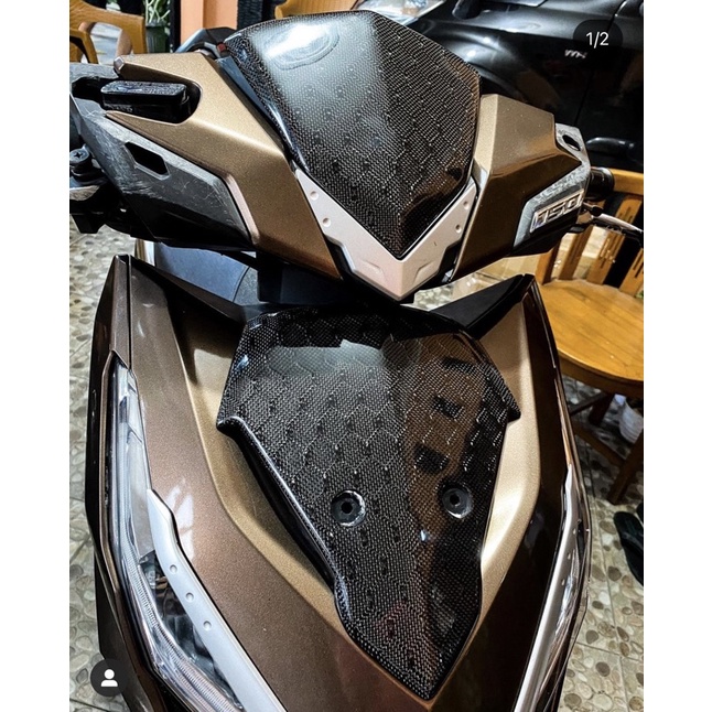 Jual paketan body carbon Spreadtow/hexagonal carbon honda vario led old ...