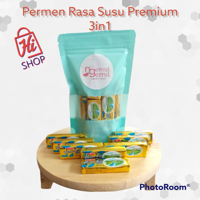 Jual Permen rasa susu premium 3in1 (harga per pack) | Shopee Indonesia
