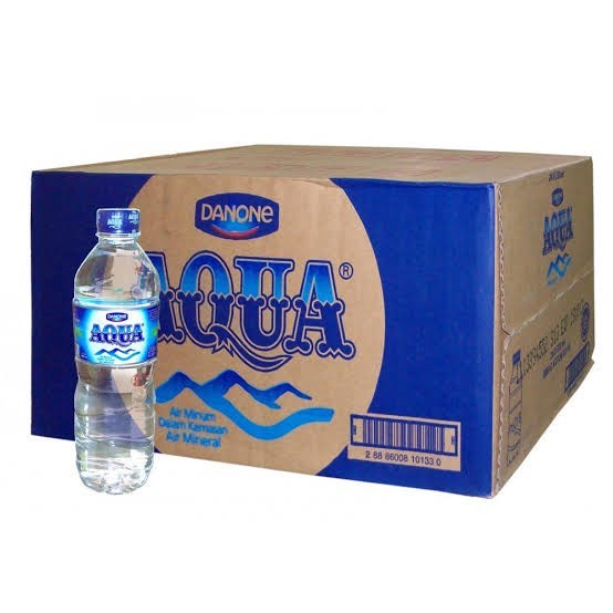 Jual AQUA Air Mineral Botol Minum Akua 600 ml 1 Dus ( 24 PCS ) | Shopee ...