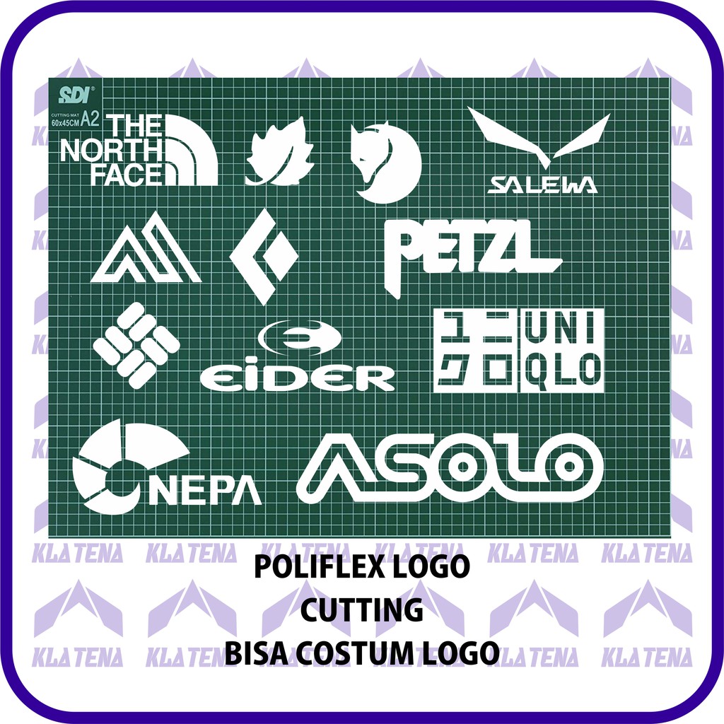 Jual Polyflex logo outdoor murah dan mudah di pasang bisa costum ...